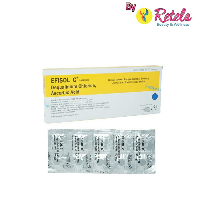 Jual EFISOL LOZENGES BOX 20 TABLET | Shopee Indonesia
