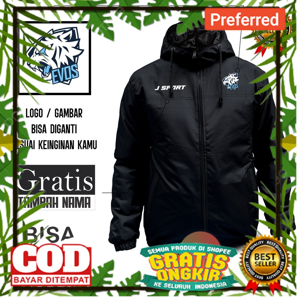 Jual JAKET PARASUT KEREN DESAIN MBOIS //COSTUM JAKET PRIA ELEGANTER ...