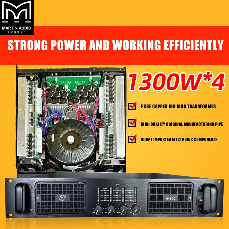 Jual POWER AMPLIFIER MARTIN AUDIO H4800 POWER AMPLIFIER ORIGINAL 4CH ...