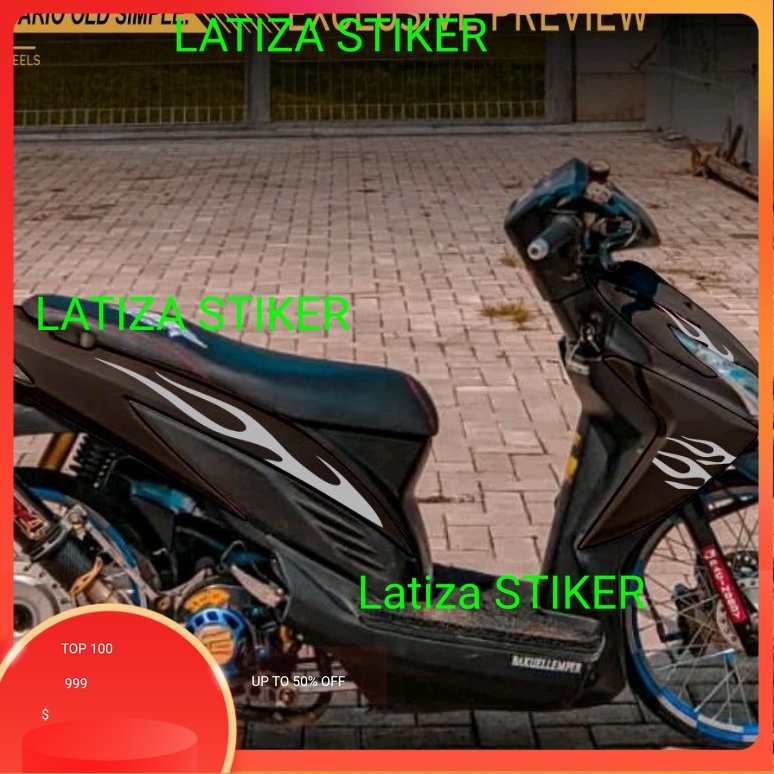Jual STIKER VRV17 CUTTING STRIPING VARIASI VARIO 110 FI STRIPING VARIO 110 CWE STIKER VARIO FI ...