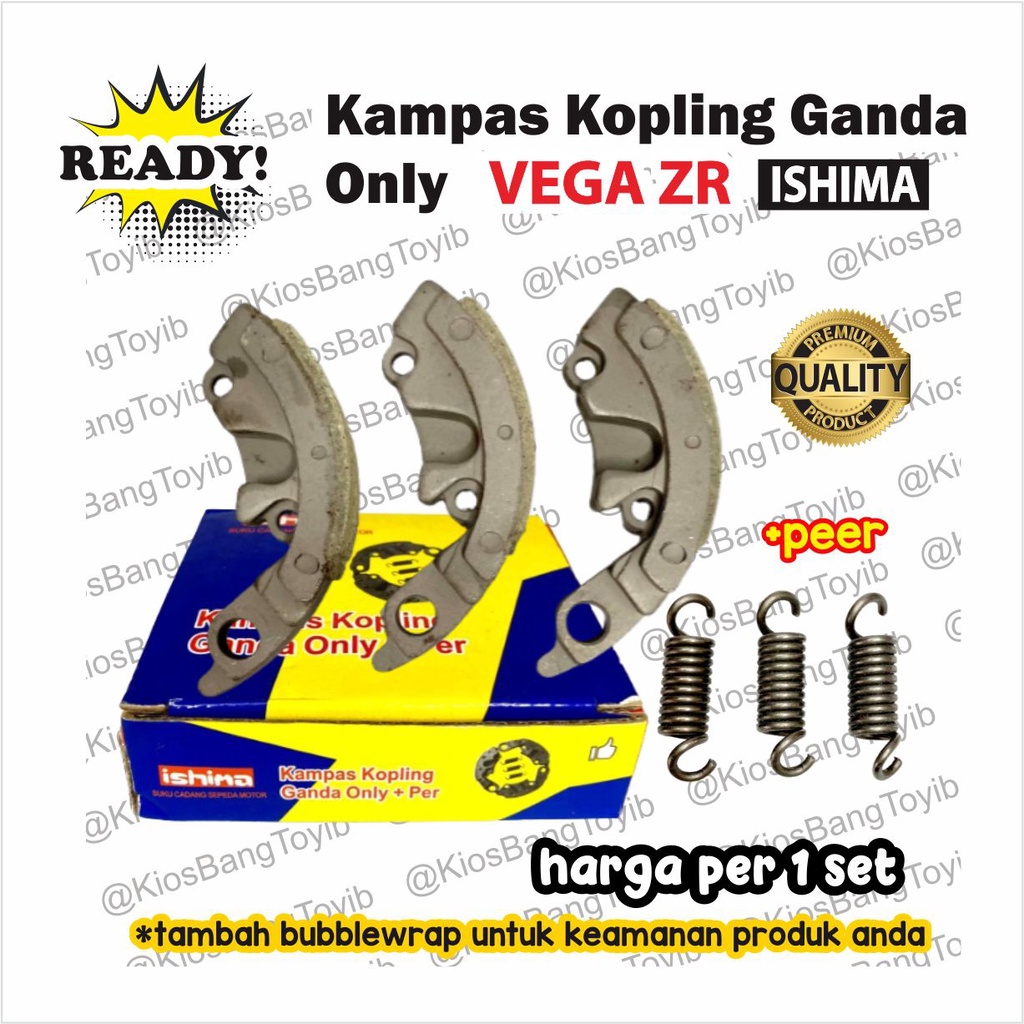 Jual Kampas Kopling Ganda Only Yamaha VEGA ZR (Ishima) | Shopee Indonesia