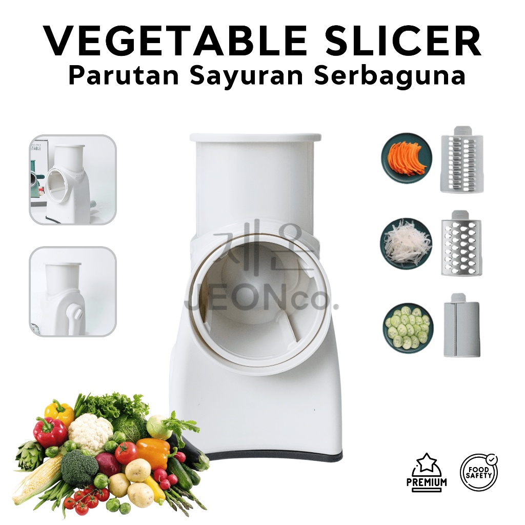 Jual GDG VEGETABLE SLICER Cutter Machine Alat Pemotong Sayuran Parutan ...