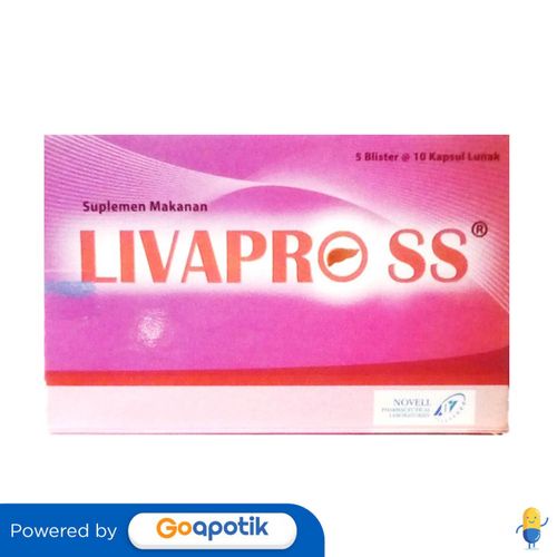 Jual Livapro Ss Box 50 Kapsul | Shopee Indonesia