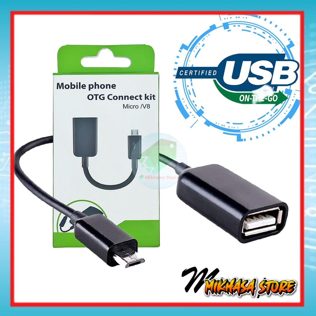 Jual KABEL OTG V8 MICRO USB | Shopee Indonesia