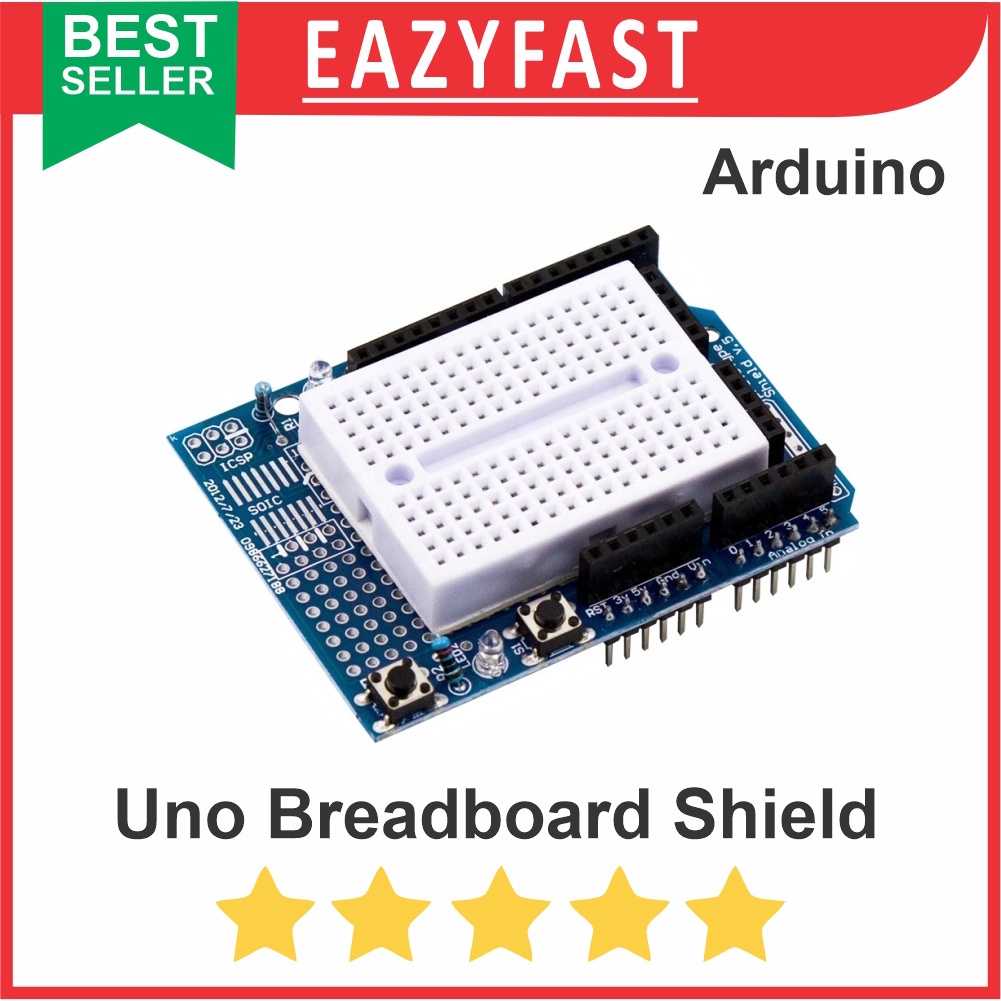 Jual Arduino Uno Breadboard Shield Project Proto Board Prototype | Shopee Indonesia