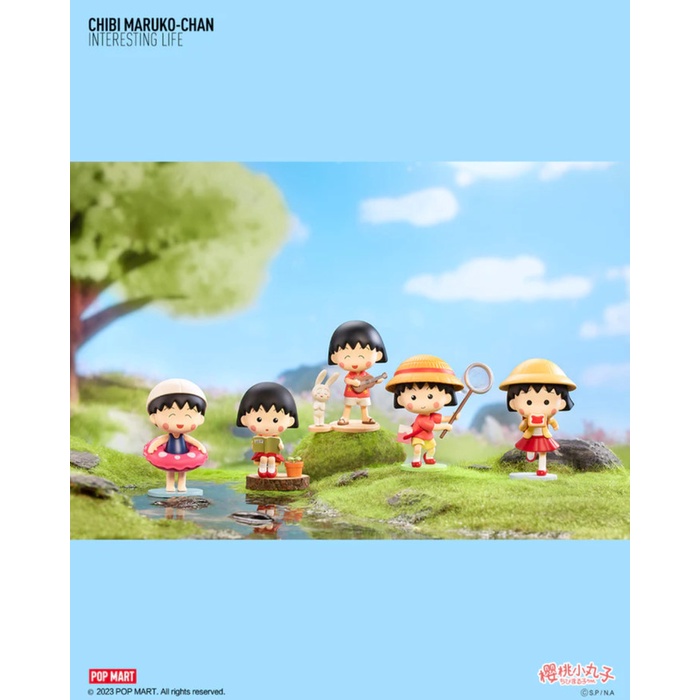 Jual Chibi Maruko Chan Interesting Life Pop Mart Open Box Figure Sealed ...