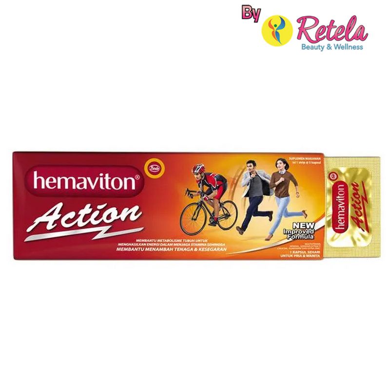 Jual HEMAVITON ACTION 1 STRIP 10 TABLET | Shopee Indonesia