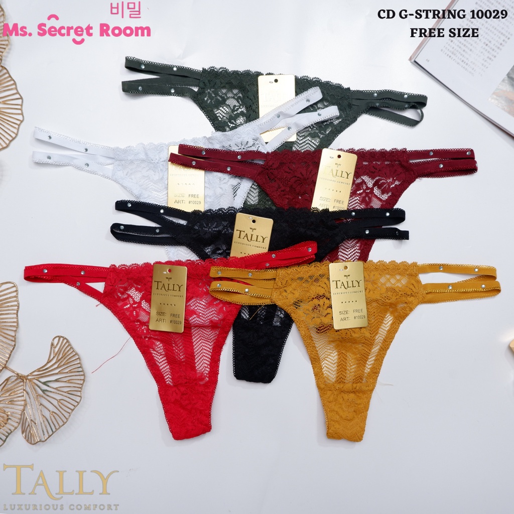 Jual TALLY CD 10029 CELANA DALAM G-STRING / GSTRING I FREE SIZE I FIT L ...