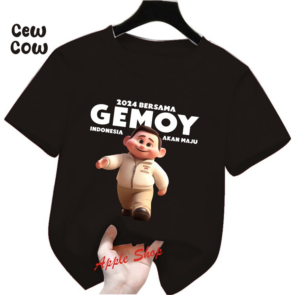 Jual Xavi Kaos Anak Gemoy Prabowo Menangkan Prabowo Gemoi Viral Lucu ...