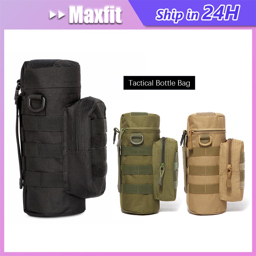 Jual Tas Botol Minum Selempang Tactical Army Sarung Botol Air Outdoor ...