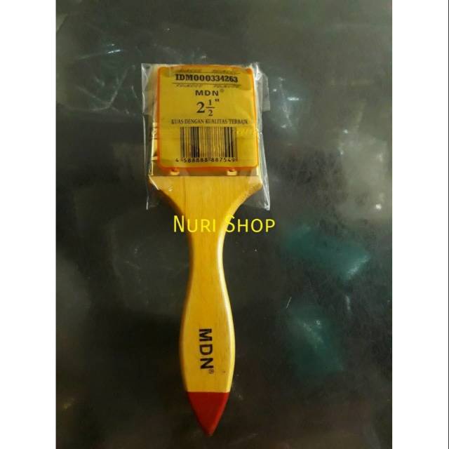 Jual Kuas Cat 2 1/2 inch atau Kuas Cat MDN 2 1/2 inch | Shopee Indonesia