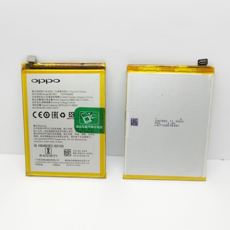 Jual Baterai Batre Oppo F1S A1606 / A59 A1601 BLP601 ORIGINAL COPOTAN | Shopee Indonesia