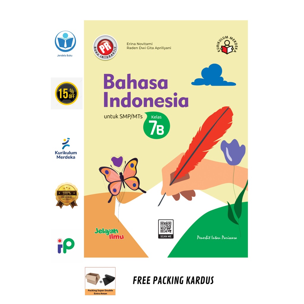 Jual Buku LKS PR BAHASA INDONESIA SMP Kelas 7 Semester 2 Kurikulum Merdeka Tahun 2024 | Shopee ...