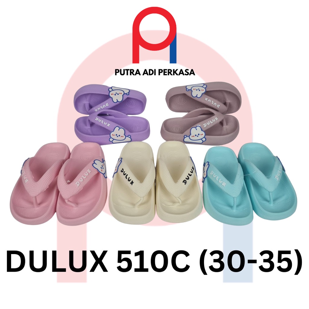 Jual Sandal jepit anak perempuan Model Cute Bunny NEW DULUX 510C ...