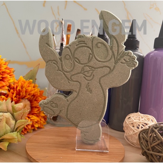 Jual DIY Wood Character Painting Melukis Mainan Edukatif Anak Hampers ...