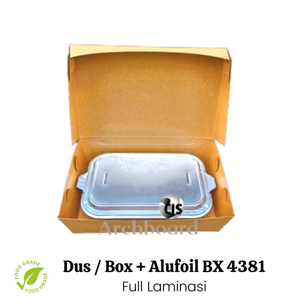 Jual Dus / Box + Alufoil BX 4381 / Dus Box Alufoil AX 350 + Lid (10 set ...