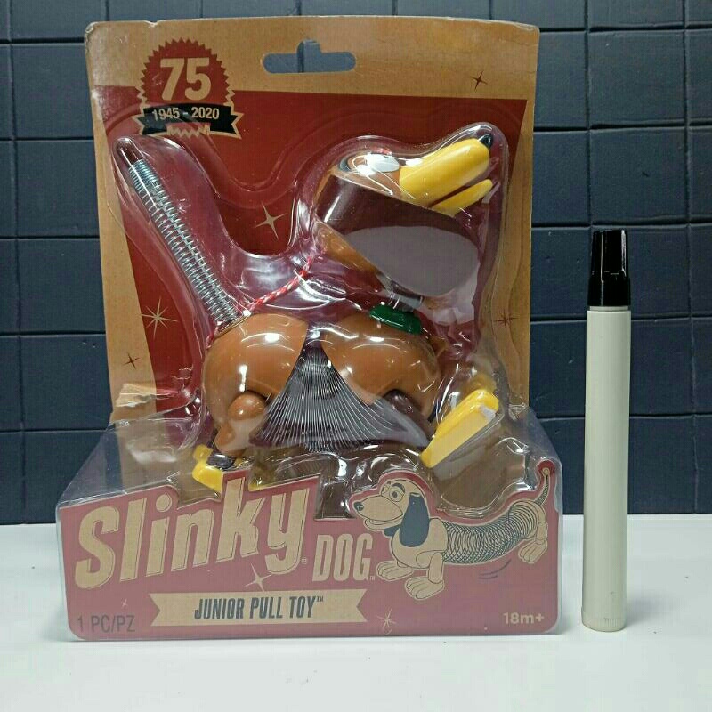 Jual mainan static figure Slinky Dog Jr. 75th Anniversary Pull Toy 4 ...