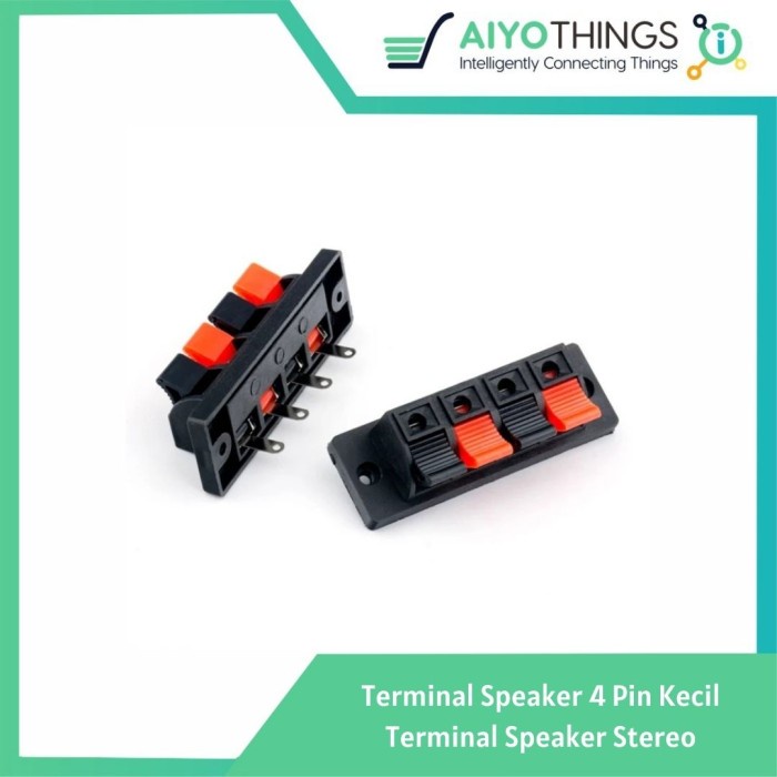 Jual Terminal Speaker 4 Pin Kecil Terminal Speaker Stereo | Shopee ...