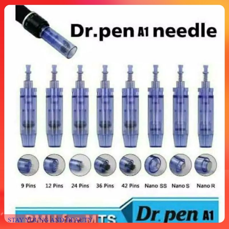 Jual drpen A1 needle 12pin 36pin nano bbglow Jarum dr pen a1 dr pen A6 ...