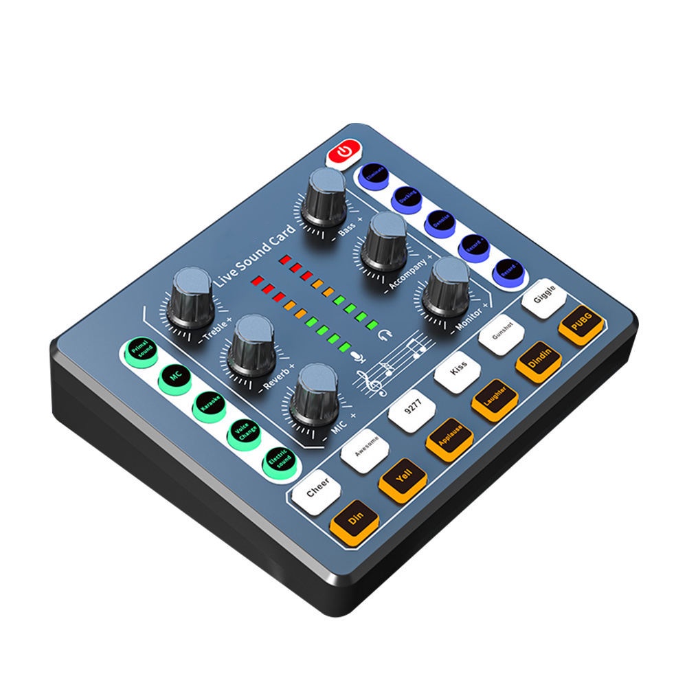 Jual Soundcard M8 Audio USB External hp Sound Card mic Mixer Bluetooth ...