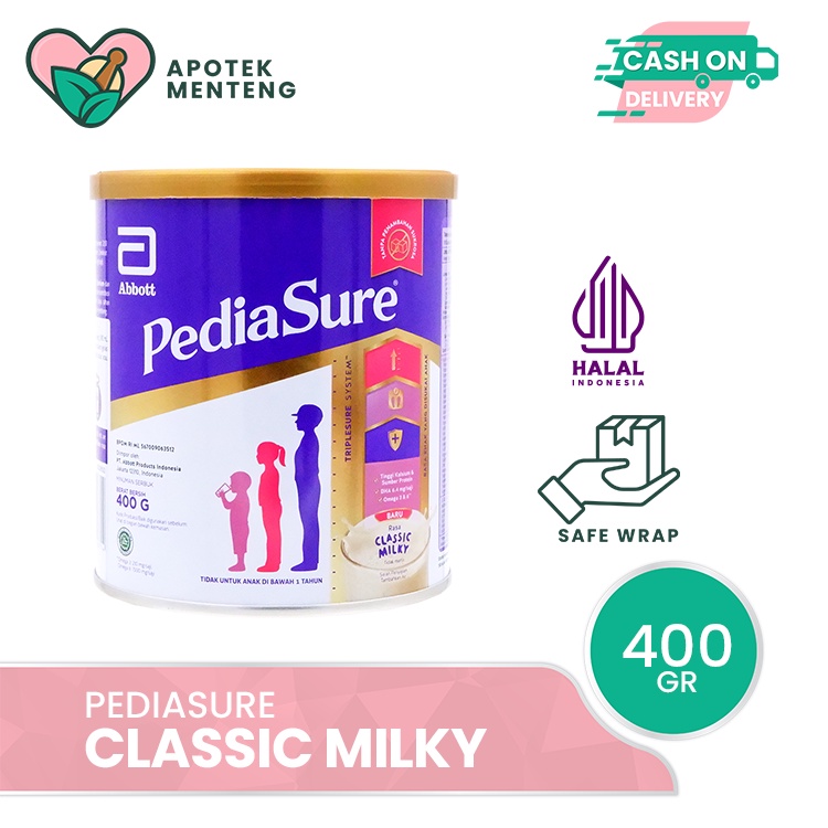 Jual Pediasure Classic Milky 400 Gram - Susu Pendukung Nutrisi ...