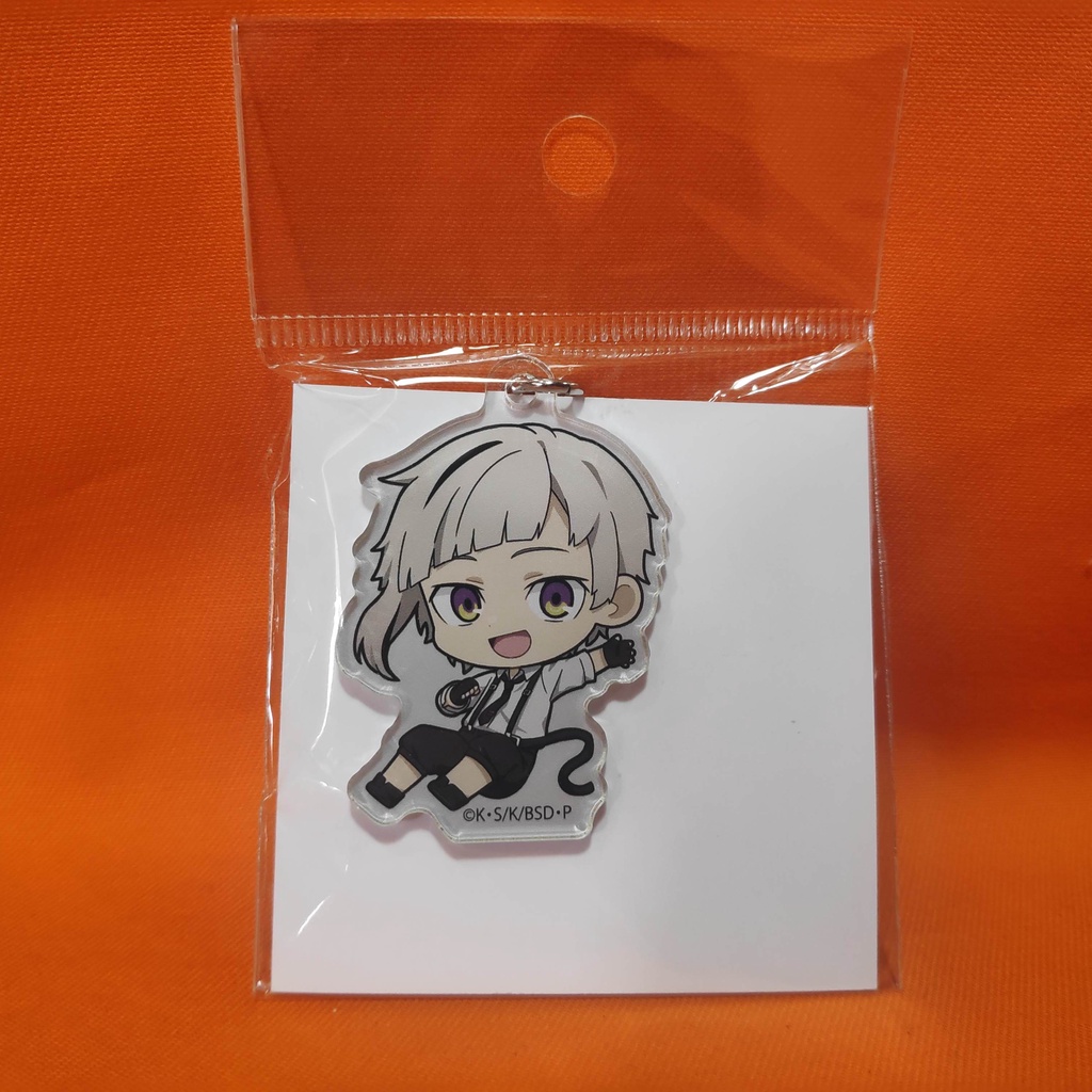 Jual Pukasshu Acrylic Key Chain Bungo Stray Dogs Nakajima Atsushi 4th ...