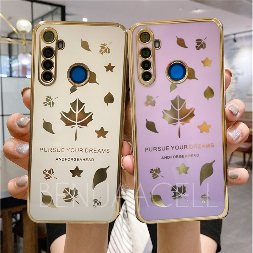 Jual CASE SILIKON PLATING MAPLE LEAF FOR TECNO SPARK 8C SPARK 7 7 PRO ...
