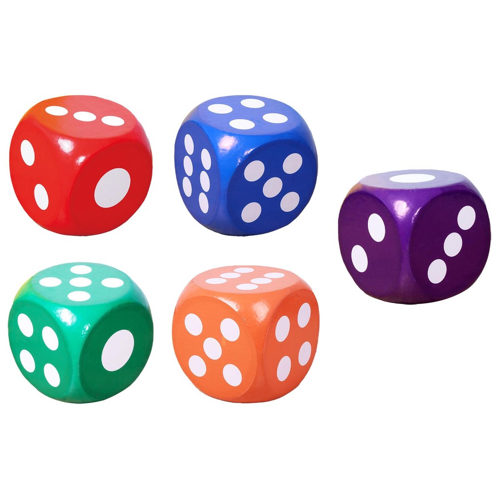 Jual Soft Foam Dice Teaching Aids Game Dice for Children Teacher Party ...