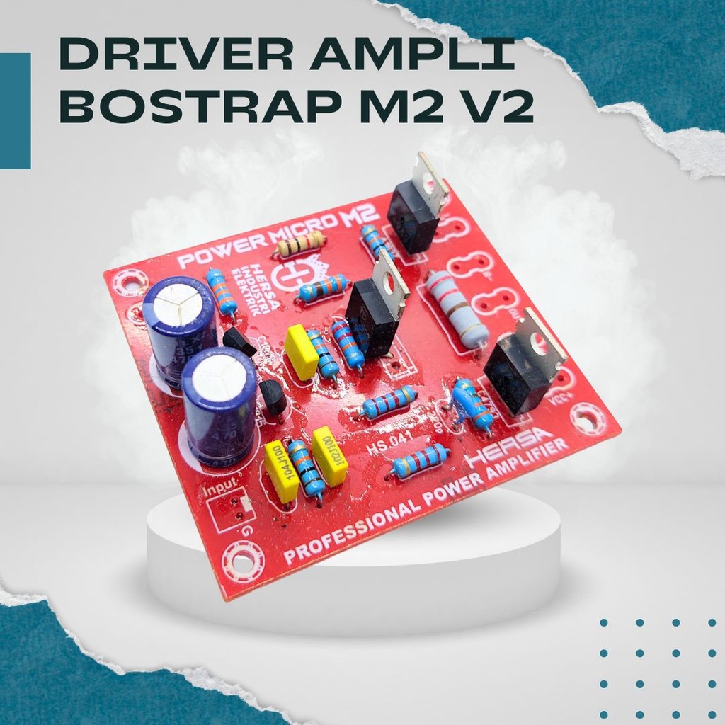 Jual Driver Micro M2 Versi 2 – PCB Power Amplifier M2 V2 Suara Jernih ...