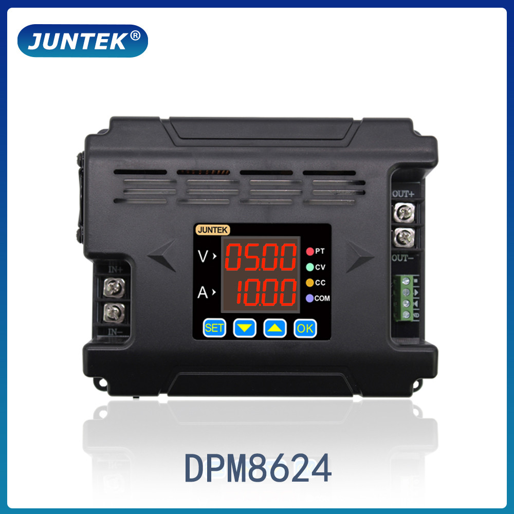 Jual JUNTEK DPM8624 60V24A Programmable DC DC Digital Adjustable Step Down Voltage Power Supply ...