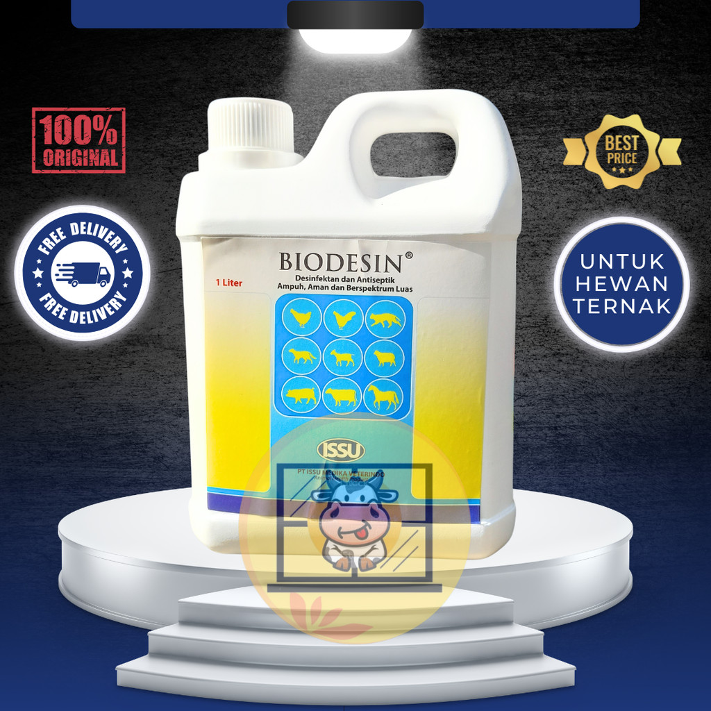 Jual BIODESIN 1 LITER - Desinfektan dan Antiseptik Untuk Hewan Ternak ...