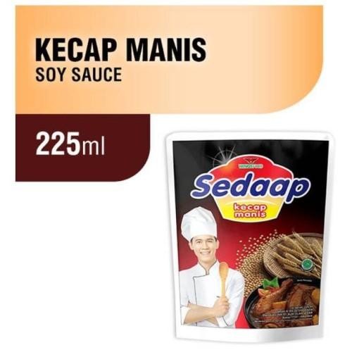 Jual 4 pcs KECAP MANIS SEDAP REFFIL 225ML [NEW] - VOPISHOP88 SEMBAKO ...