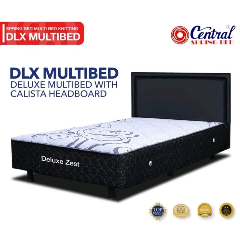 Jual 1 Set Springbed Central MULTIBED DELUXE Zest Full Set / Kasur ...