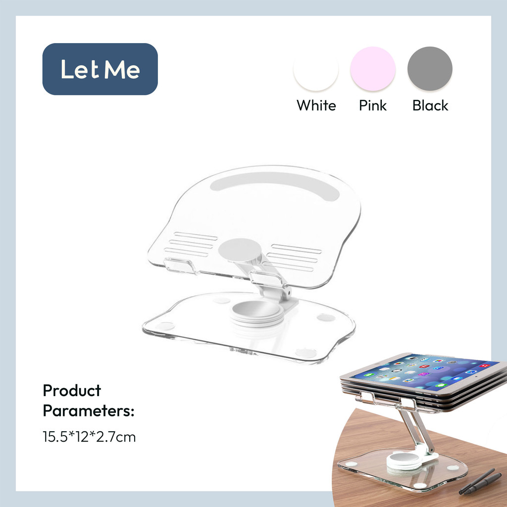 Jual Let Me Folding Tablet Holder - Dudukan Tablet Ponsel Desktop Bahan ...