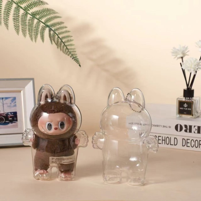 Jual nirmala Labubu protector Acrylic Macaroon V1 dan Have a Seat V2 ...