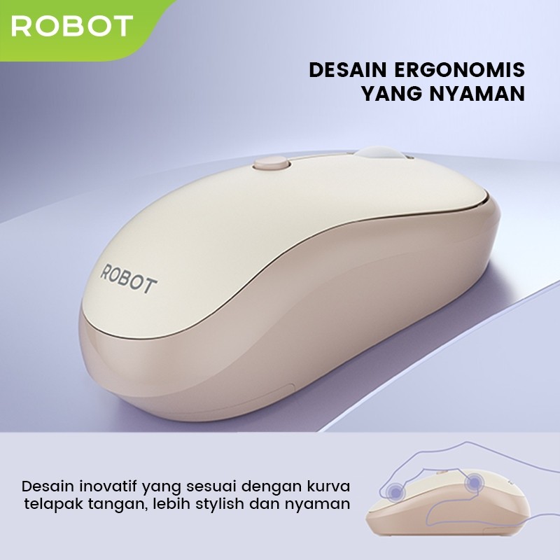 Jual [HWARTZ] ROBOT Keyboard Mouse Set Wireless 2.4G Keyboard Combo ...