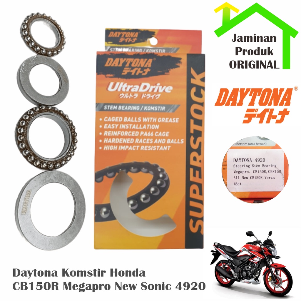 Jual Daytona Komstir CBR 150R Megapro New CB150R Sonic 4920 Superstock ...