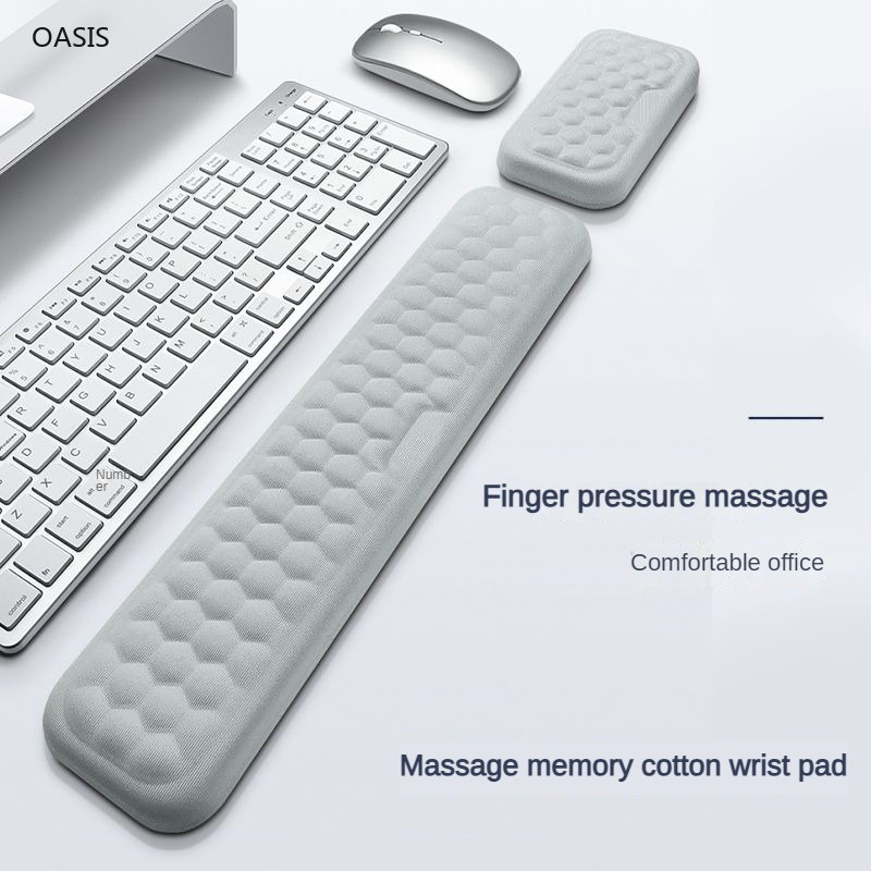 Jual Bantalan Pergelangan Tangan Keyboard Busa Memori yang Nyaman ...