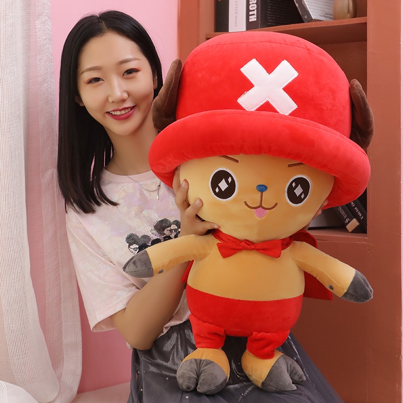 Jual JN76BF Mainan Boneka Plush Anime One Piece Tony Tony Chopper 55cm ...