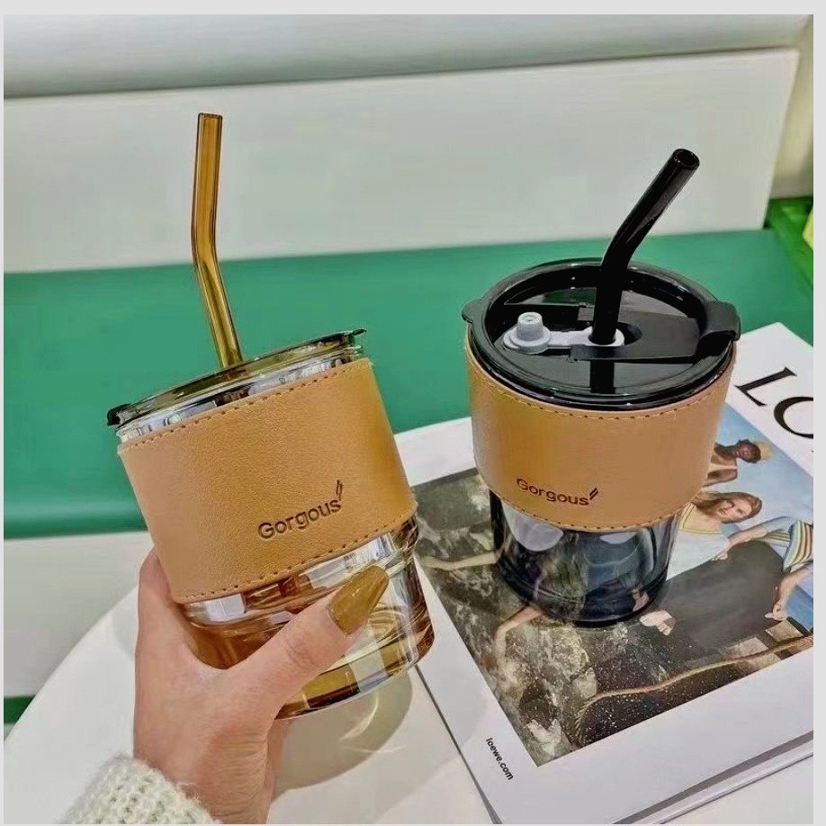 Jual HAWAIAN SLUB GLASS - Tumbler Kaca 400 ml Gelas Minum Kaca Bening ...