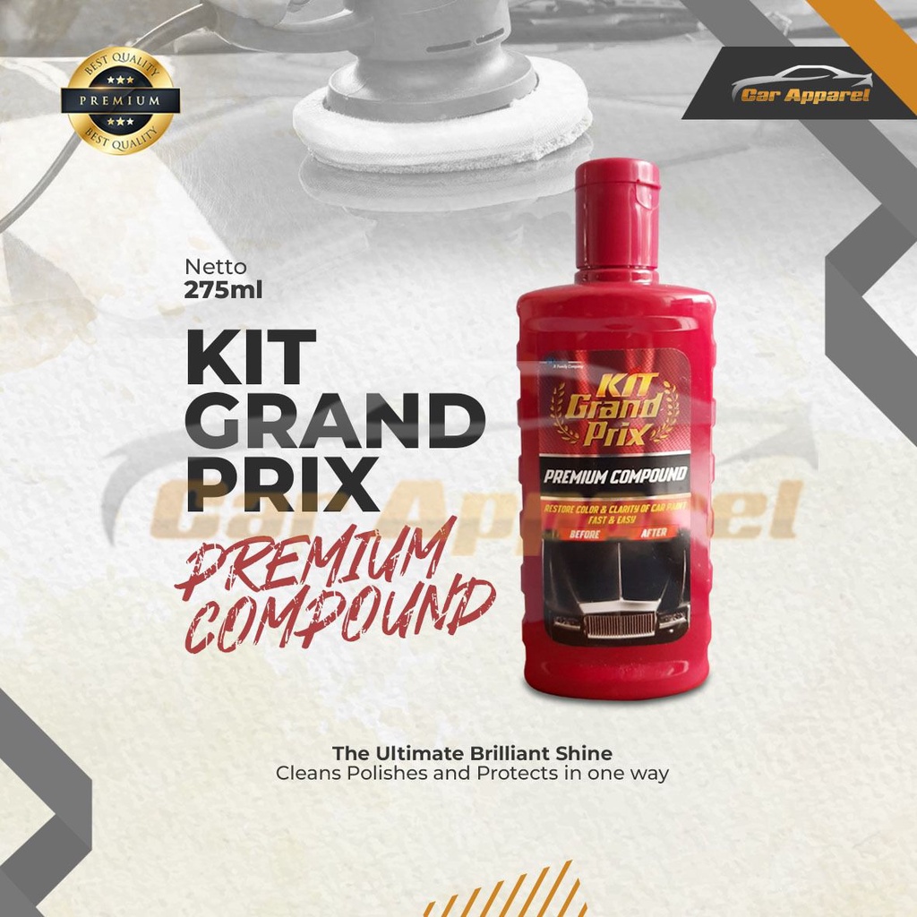 Jual Grand Prix Premium Compound KIT Penghilang Baret Mobil 275ml ...
