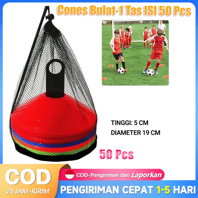 Jual Cone Mangkuk bola kaki futsal training Latihan Kun Mangkok Marker ...