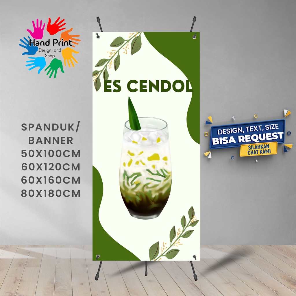 Jual SPANDUK BANNER Minuman Es Cendol Dawet Hijau Minuman Tradisional ...