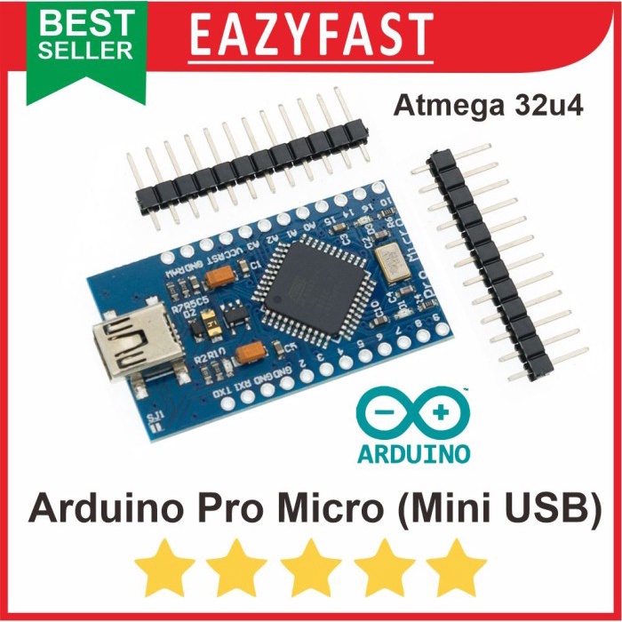 Jual Arduino Pro Micro Compatible ProMicro Mini USB Atmega32u4 Leonardo | Shopee Indonesia
