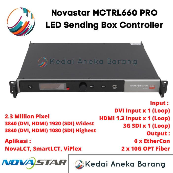 Jual Novastar MCTRL660 PRO MCTRL 660 LED Videotron Controller Sending ...