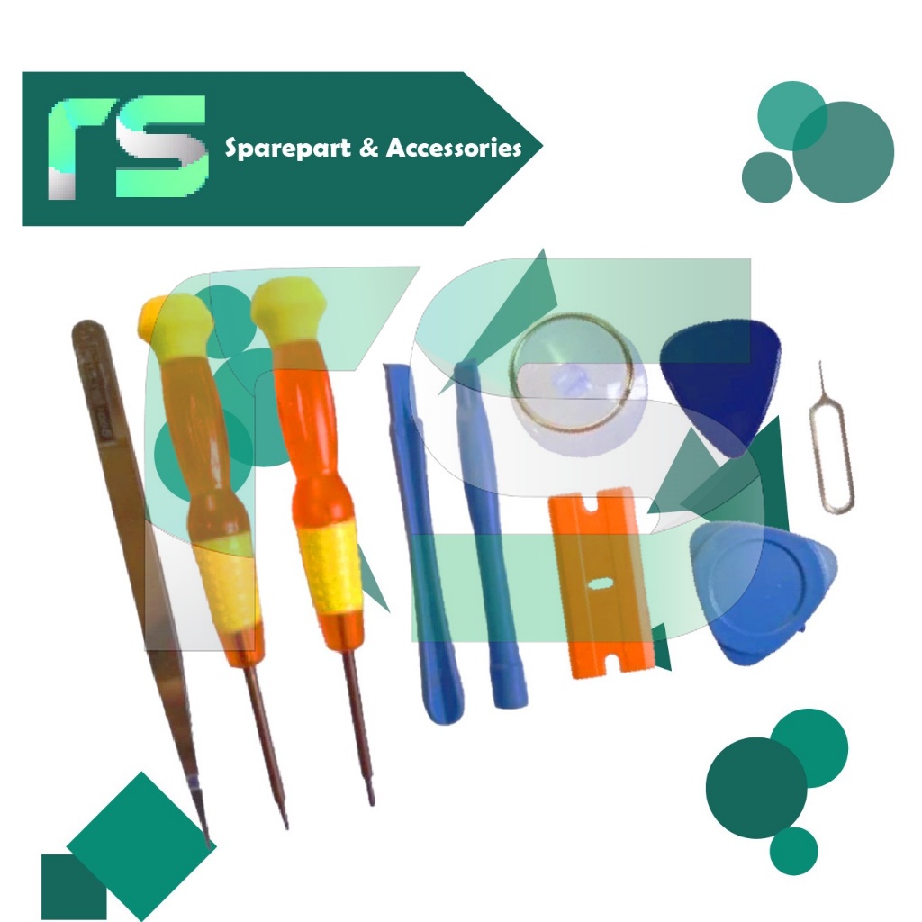 Jual Obeng Set 10 in 1 / Obeng Service Hp / Obeng Perbaikan Hp | Shopee ...