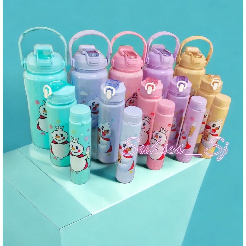 Jual BOTOL MINUM MIXUE 3IN1/BOTOL MIXUE BERANAK FREE SEDOTAN + STIKER ...