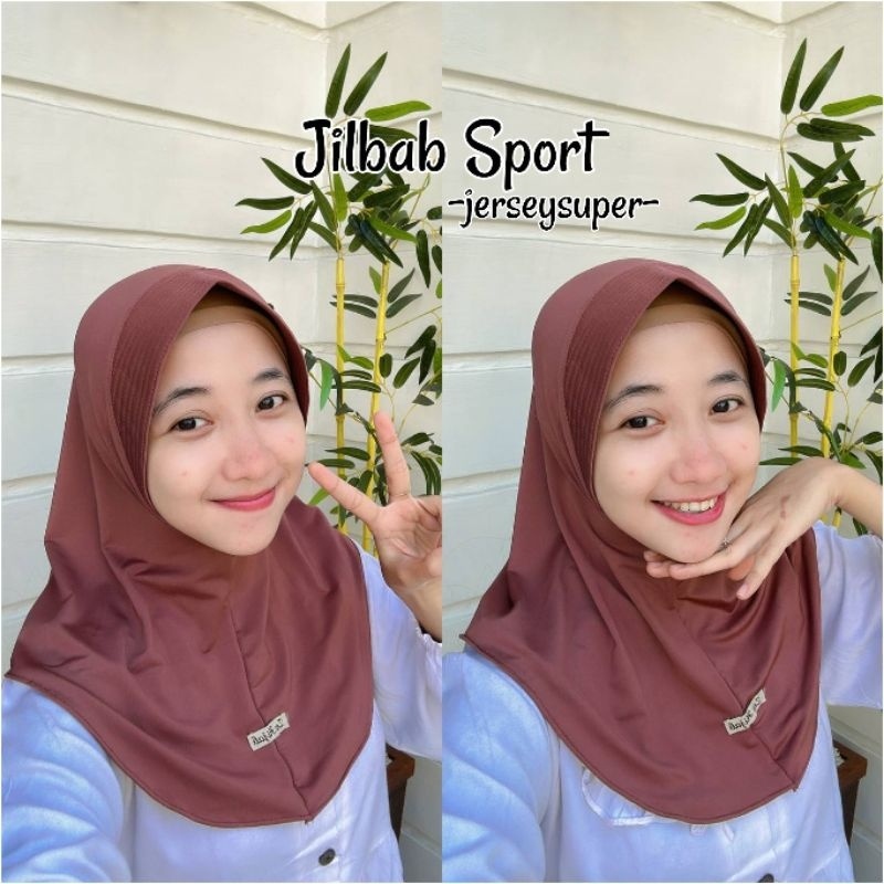 Jual ( 35.000 dpt 3pcs) JILBAB SPORT / JILBAB OLAHRAGA / HIJAB SPORT / JILBAB SPORT JERSEY ...