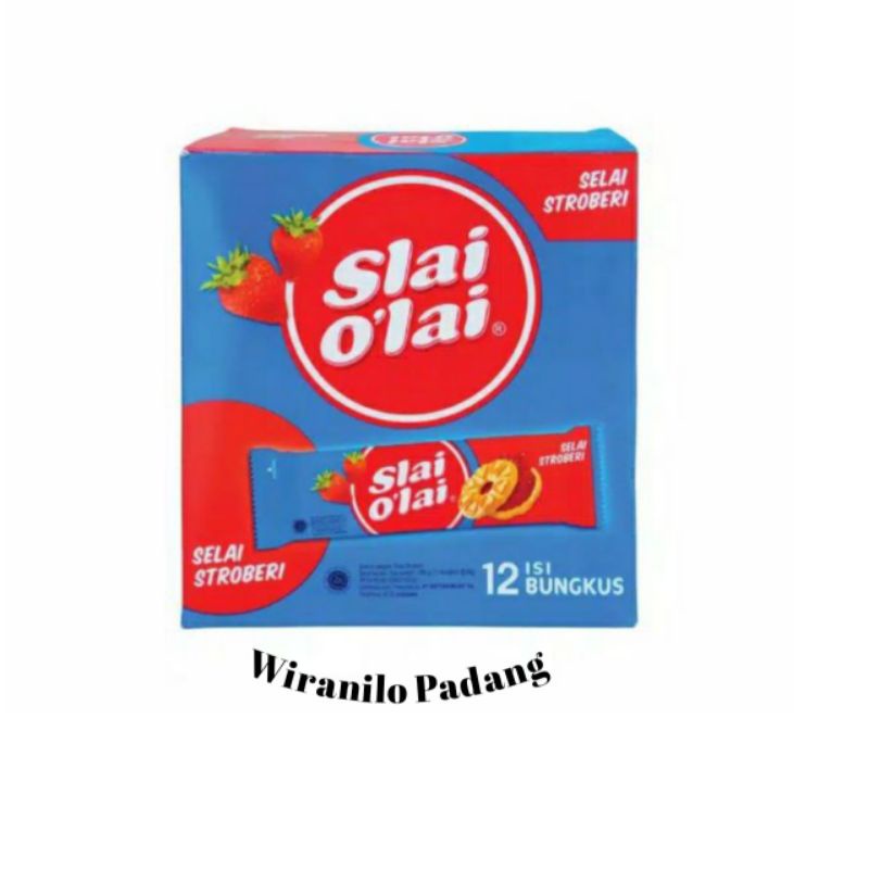 Jual Slai Olai 1 Box isi 10 Rasa Strawberry | Shopee Indonesia