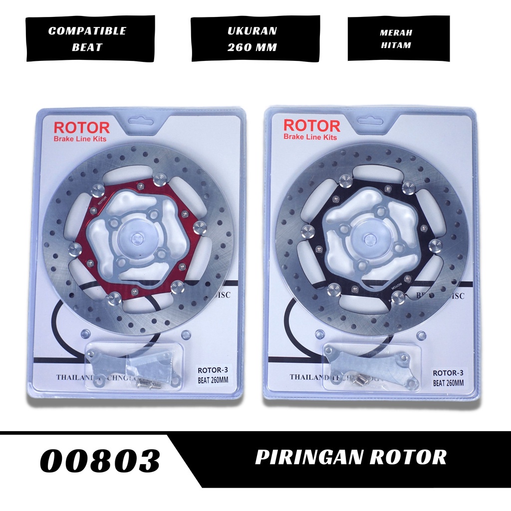 Jual Disc Piringan Cakram Rotor Floating 260mm Model Spinner CNC Vario ...